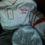 Personalized Baby Gift Boy Or Baby Girl Chef Three Piece Layette In ...